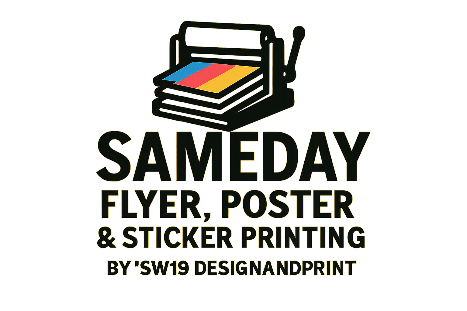 Same Day Printing SW19 Wimbledon Flyers, Posters & Stickers